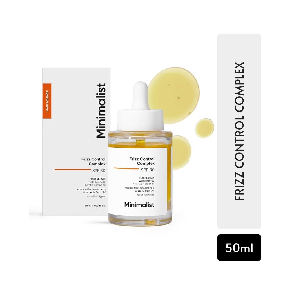 MINIMALIST FRIZZ CONTROL COMPLEX SPF 30 HAIR SERUM 50ML – Fabb6